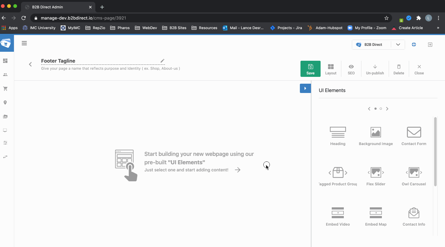 Sell Theme: Editing Footer Tagline – ANDMORE