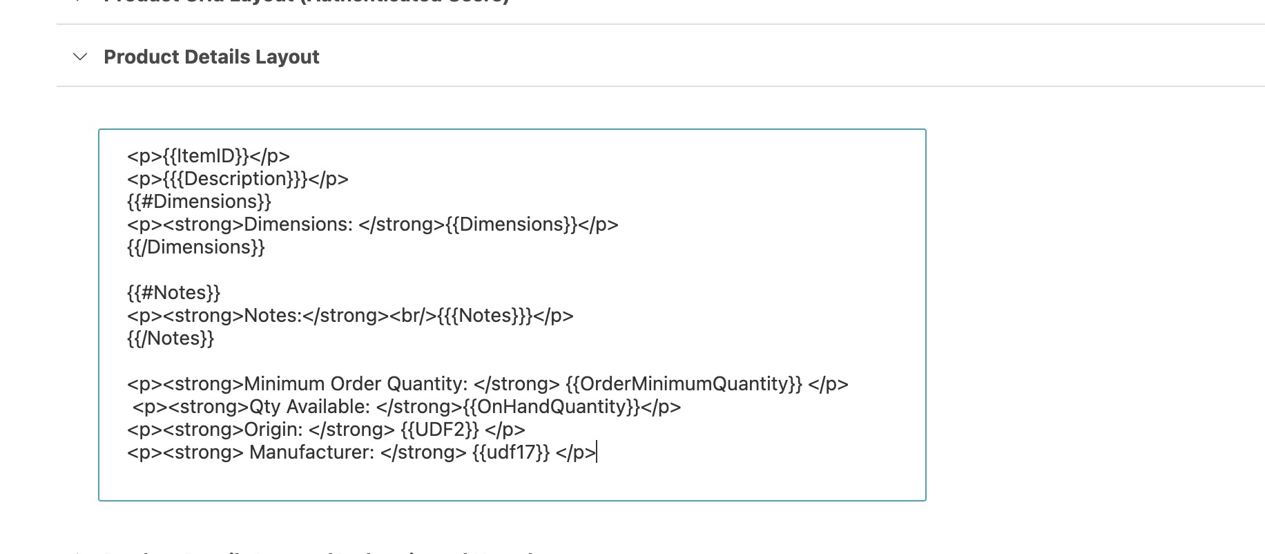 How do I use UDFs in my Product Details Layout? – ANDMORE
