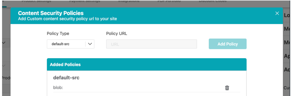 How To Enable Third Party Urls Or Tracking Codes Using Content Security Policies Andmore 